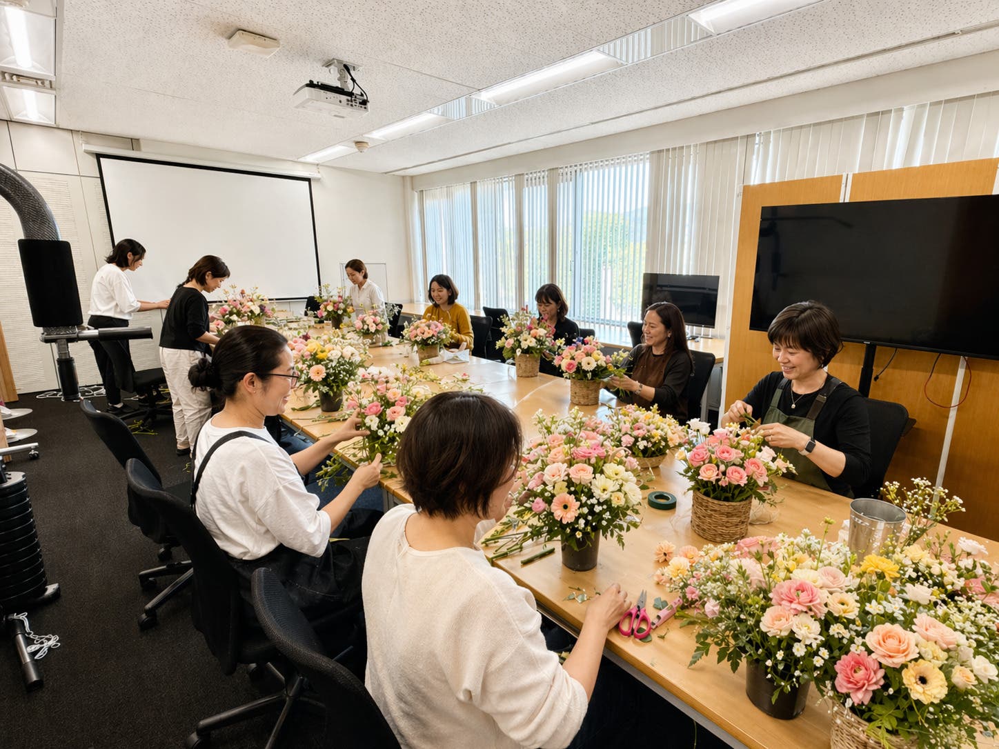 【西新宿五丁目駅 徒歩5分】20-60名飲食OKセミナー⭐️イベントスペース（大会議室）の写真6