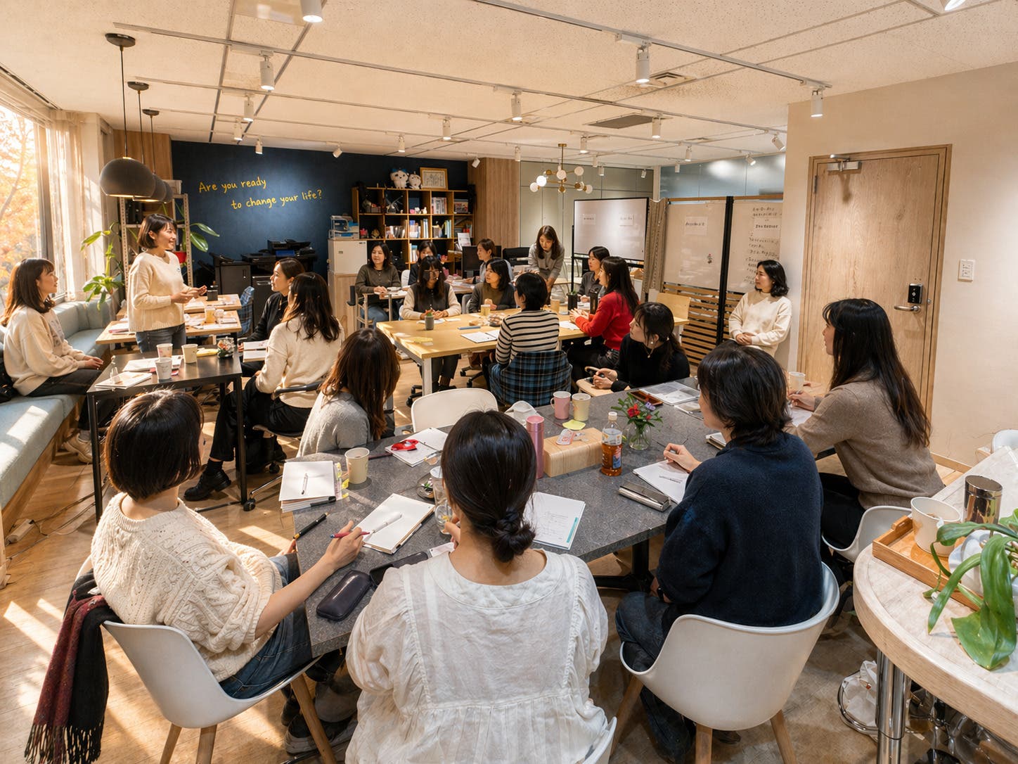 【西新宿五丁目駅 徒歩5分】BIZ交流会/セミナー◎バーカウンター/キッチン付き35名イベントスペース(カフェテリア)の写真4