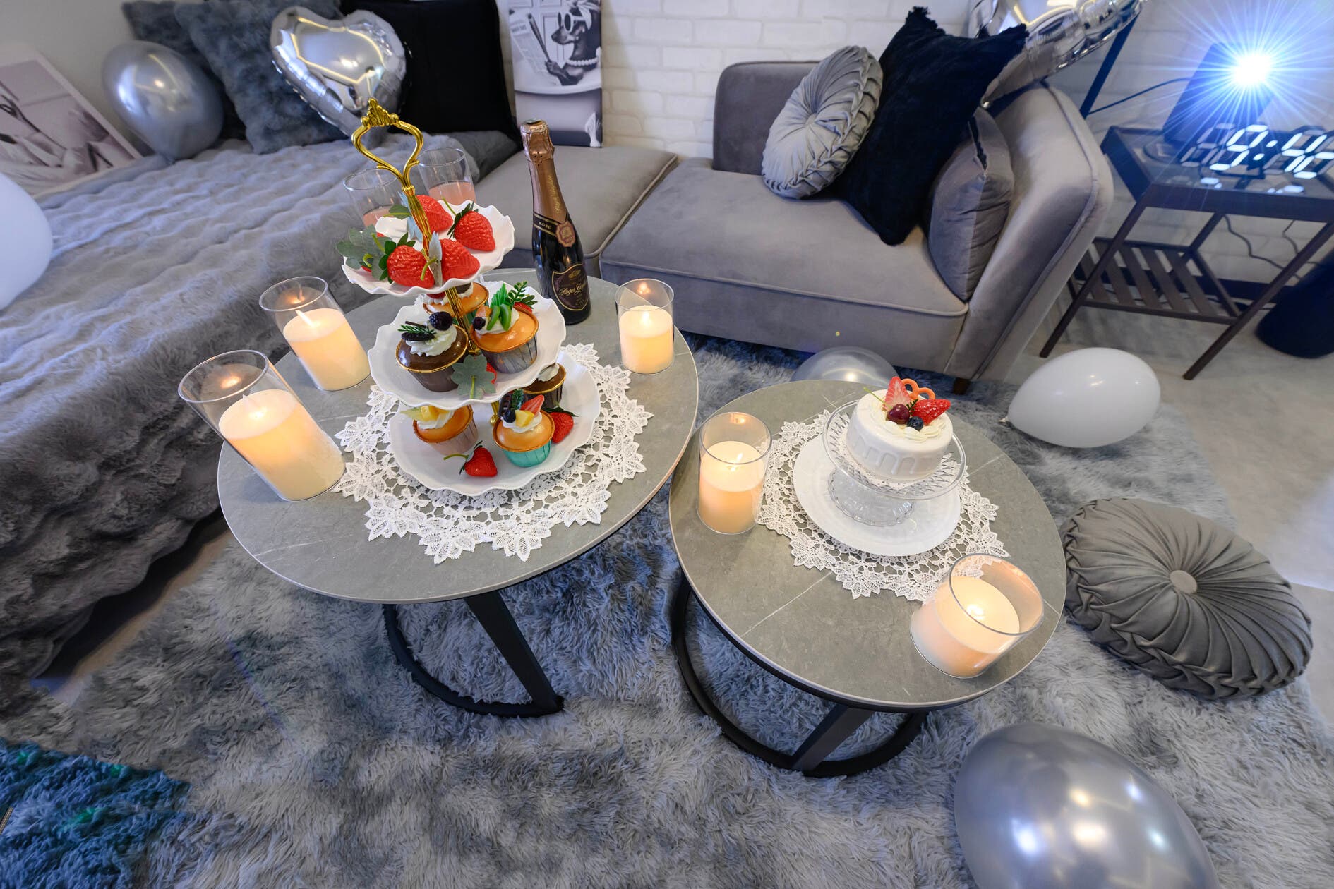 🤍オトナの隠れ家🥂本気デート／誕生日祝い🎂女子会で選ばれる映えスポット🍷大迫力100㌅鑑賞会＆Switch📽️の写真3