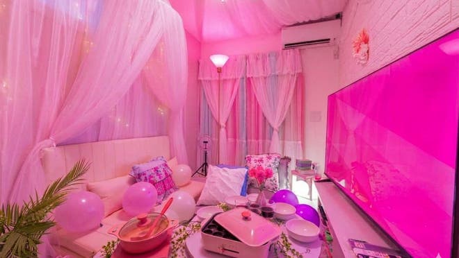 4周年感謝セール🎉プリンセス気分✨天蓋✨30色ネオン空間✨女子会🍷デート💖撮影📷推し活💖神サイズTV📺セブン1分の写真3