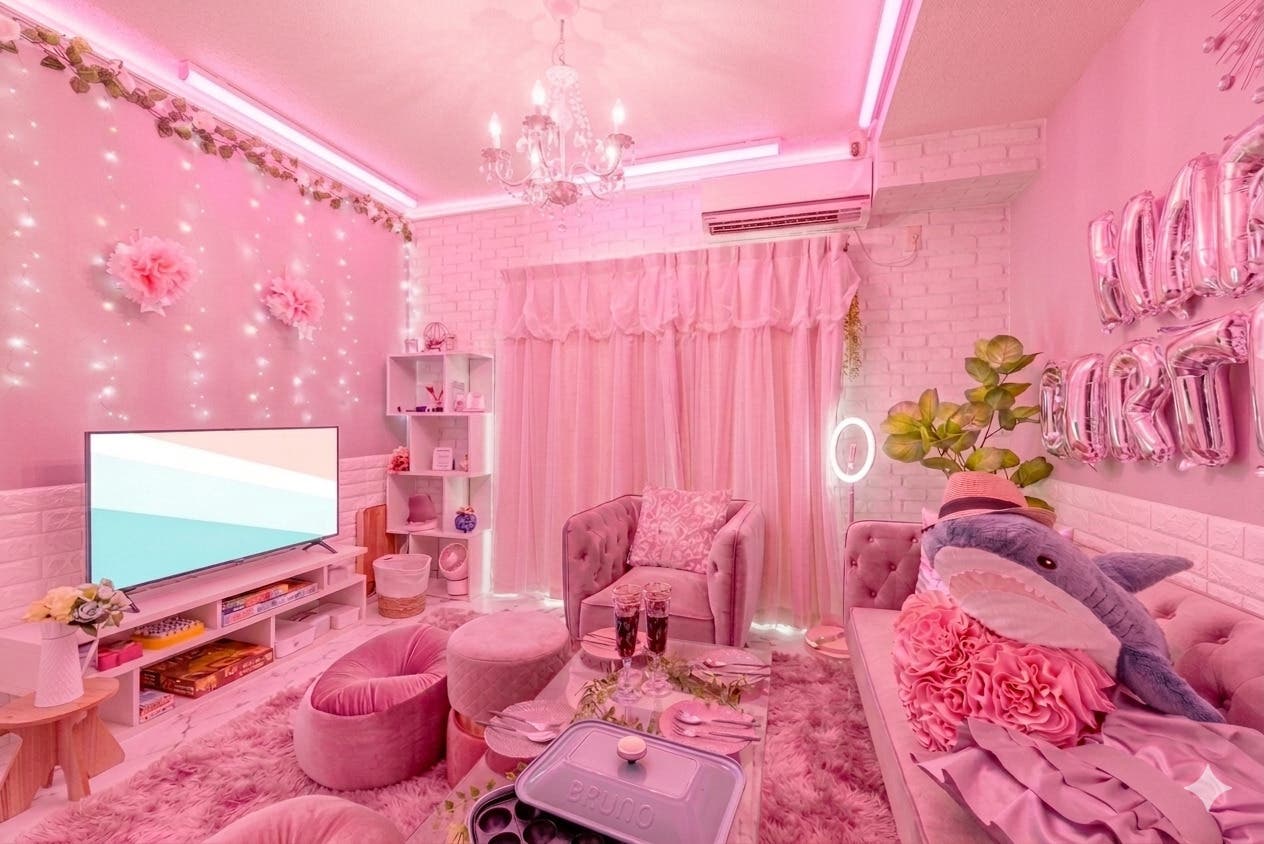 2周年感謝セール✨駅１分👣Francfrancインテリア👑シャンデリア✨30色ネオンカラー✨女子会🍷おうちデート🎵推し活の写真3