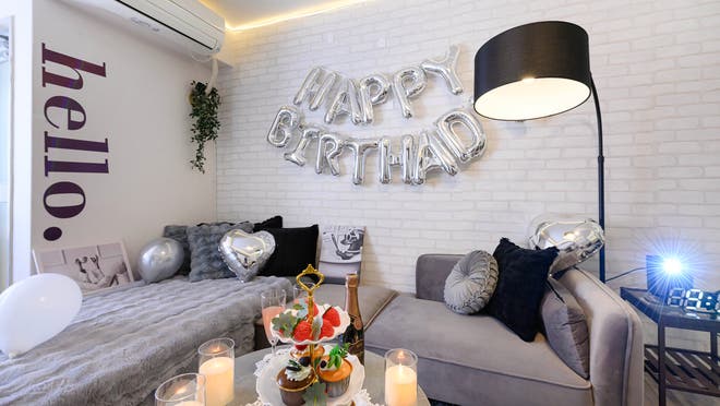 🤍オトナの隠れ家🥂本気デート/誕生日祝い🎂女子会で選ばれる映えスポット🍷大迫力100㌅鑑賞会&Switch📽️の写真2