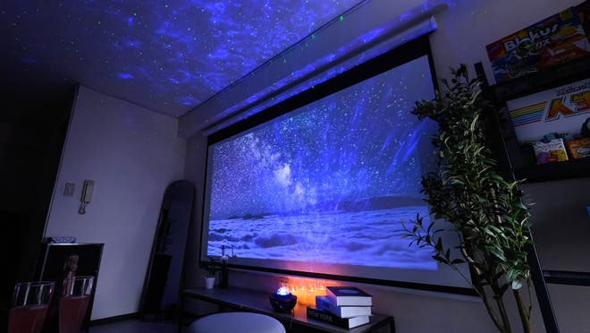 🤍オトナの隠れ家🥂本気デート/誕生日祝い🎂女子会で選ばれる映えスポット🍷大迫力100㌅鑑賞会&Switch📽️の写真4