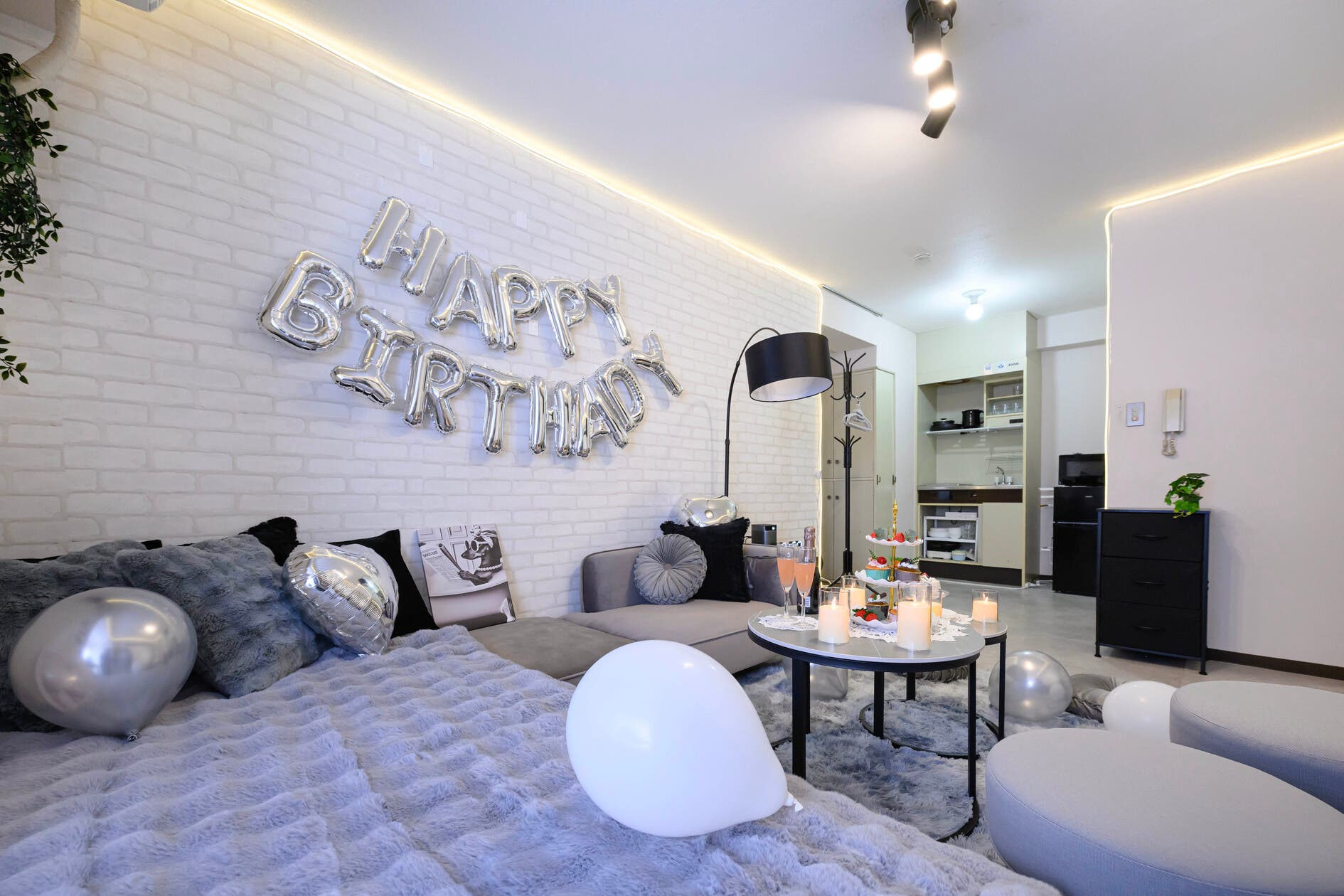 🤍オトナの隠れ家🥂本気デート／誕生日祝い🎂女子会で選ばれる映えスポット🍷大迫力100㌅鑑賞会＆Switch📽️の写真5