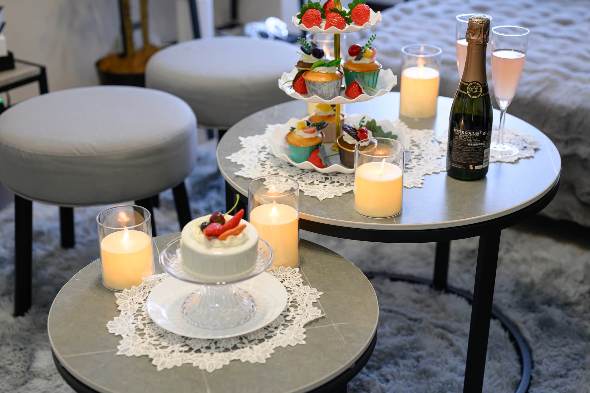 🤍オトナの隠れ家🥂本気デート／誕生日祝い🎂女子会で選ばれる映えスポット🍷大迫力100㌅鑑賞会＆Switch📽️の写真22