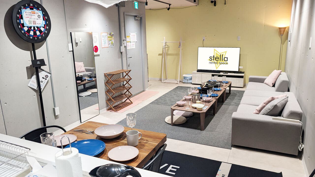 最大20名👩‍👧‍👦地下ワンフロア🏠カウンターキッチン🍴ダーツ🎯ポーカー🃏ボドゲ🎲秋葉原/御徒町/湯島/末広町の写真1