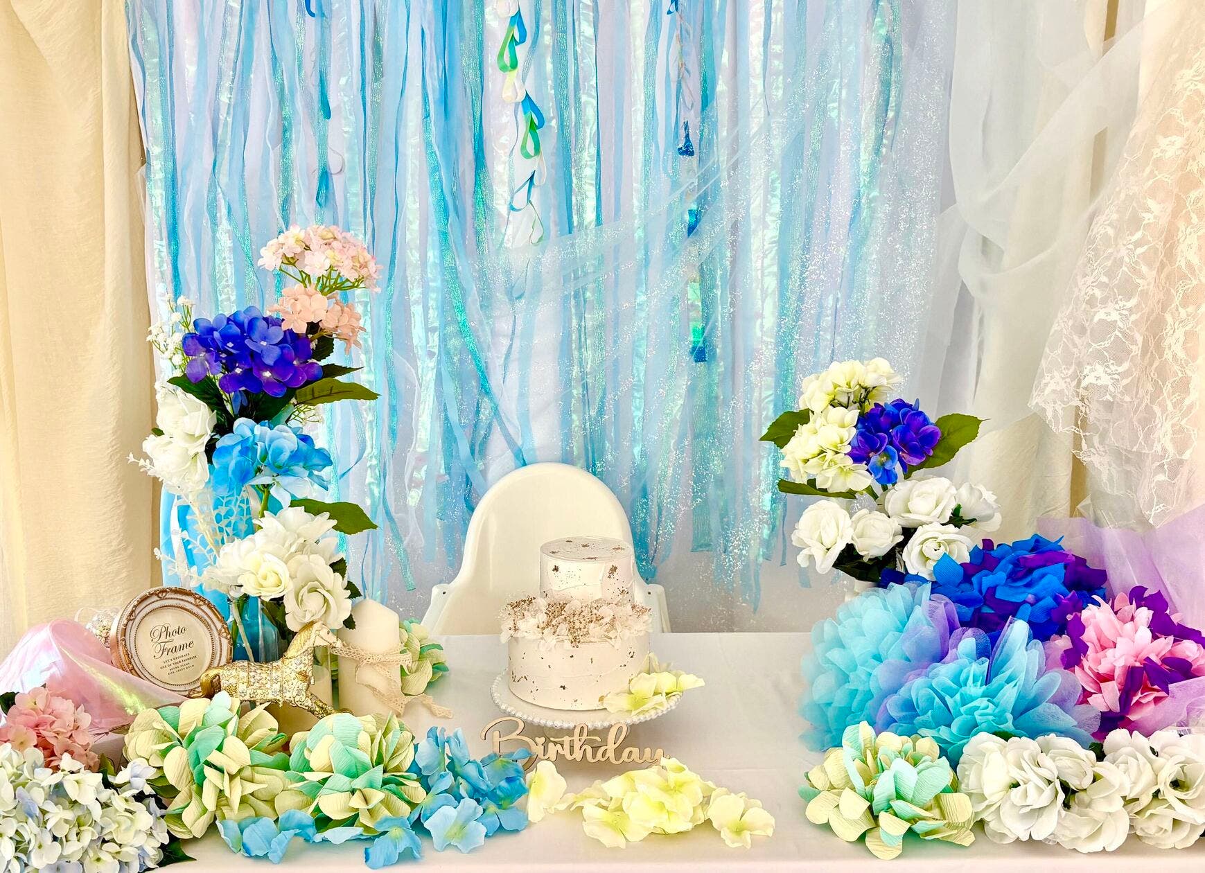 【大曽根駅徒歩2分】グレー塗り壁風+ピンクアーチ背景、白ホリ背景紙、クロマキー合成グリーンバック、子ども撮影に人気の写真25