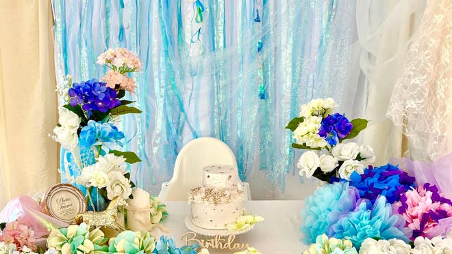 【大曽根駅徒歩2分】グレー塗り壁風+ピンクアーチ背景、白ホリ背景紙、クロマキー合成グリーンバック、子ども撮影に人気の写真25