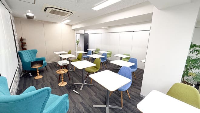 銀座駅徒歩2分/着席最大15名/撮影・控室・少人数セミナーに/ネスプレッソ(コーヒー)参加者全員一杯サービス/安心のスタッフ有人の写真2