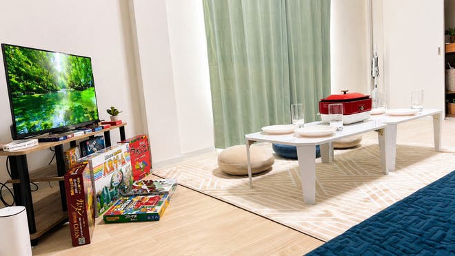 西宮北口駅徒歩4分|高速Wi-Fi完備📶|🎲ボードゲーム充実|🍳BRUNO&卓上IHあり|🎬映画見放題スペースの写真5