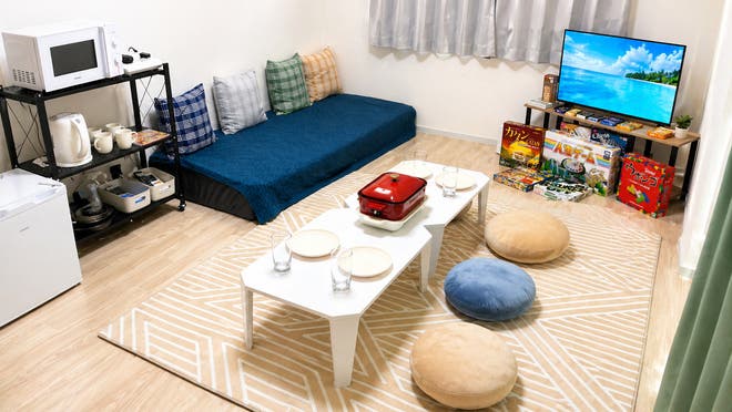 西宮北口駅徒歩4分|高速Wi-Fi完備📶|🎲ボードゲーム充実|🍳BRUNO&卓上IHあり|🎬映画見放題スペースの写真2