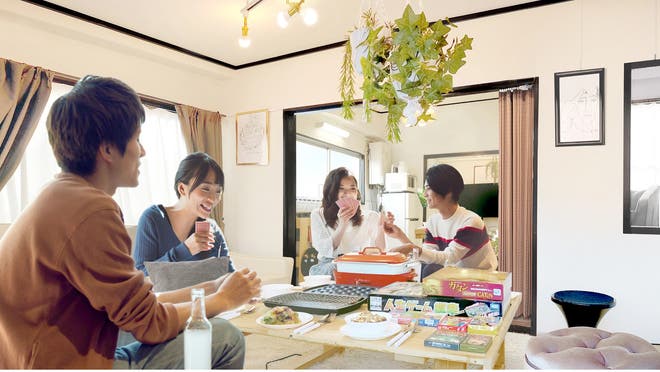 JR代々木3分・新宿駅A1口8分|民家風/飲み会・ガスコンロ料理会/動画撮影・Wi-Fi配信・自然光撮影/ゲーム 他|ごみ無料の写真4