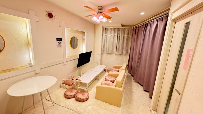 24時間予約可能!シャワールーム・大判ブランケット完備 エステベッド/IH/ホットプレート/調理器具/食器/カトラリー無料の写真1