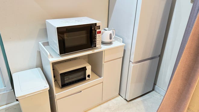 24時間予約可能!シャワールーム・大判ブランケット完備 エステベッド/IH/ホットプレート/調理器具/食器/カトラリー無料の写真9