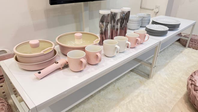 24時間予約可能!シャワールーム・大判ブランケット完備 エステベッド/IH/ホットプレート/調理器具/食器/カトラリー無料の写真4