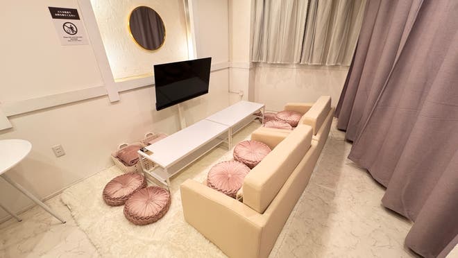 24時間予約可能!シャワールーム・大判ブランケット完備 エステベッド/IH/ホットプレート/調理器具/食器/カトラリー無料の写真6