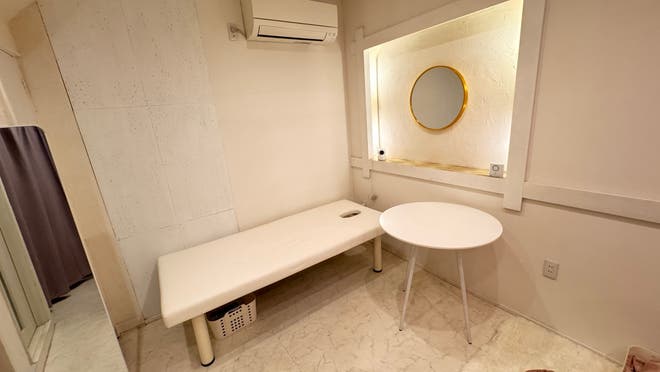 24時間予約可能!シャワールーム・大判ブランケット完備 エステベッド/IH/ホットプレート/調理器具/食器/カトラリー無料の写真5