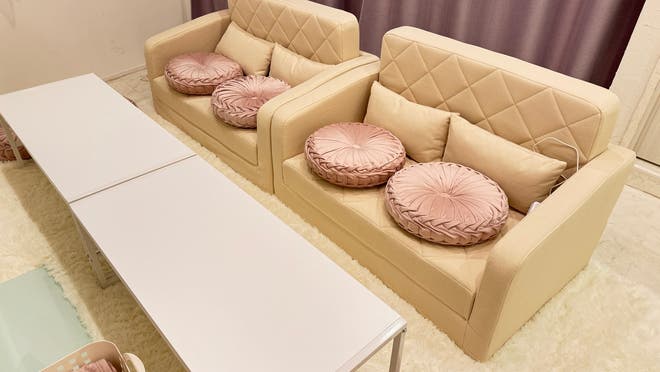 24時間予約可能!シャワールーム・大判ブランケット完備 エステベッド/IH/ホットプレート/調理器具/食器/カトラリー無料の写真7