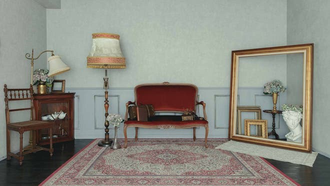 【新宿区】自然光差し込むアンティーク調スタジオ|季節限定🪻あじさい装飾|駅徒歩4分|広告・アパレル・作品撮り・コスプレ📸の写真3