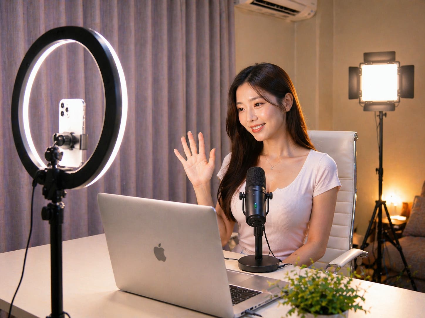 SKMライブ配信スタジオ｜約18㎡｜配信・動画撮影対応の写真5