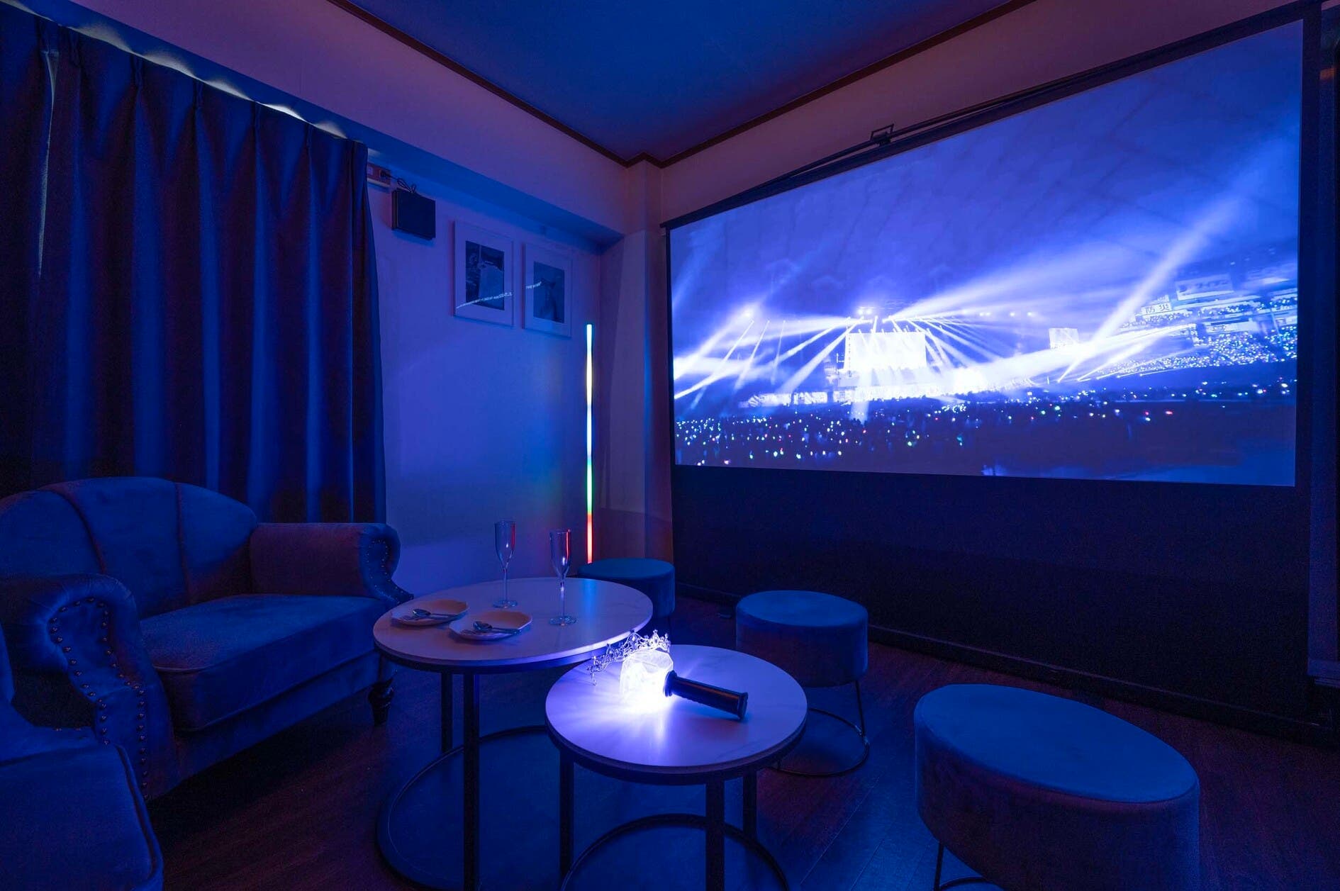 貸切シアター🎬八王子駅徒歩8分｜大画面🍿推し活・誕生日・女子会OK｜完全個室の写真5