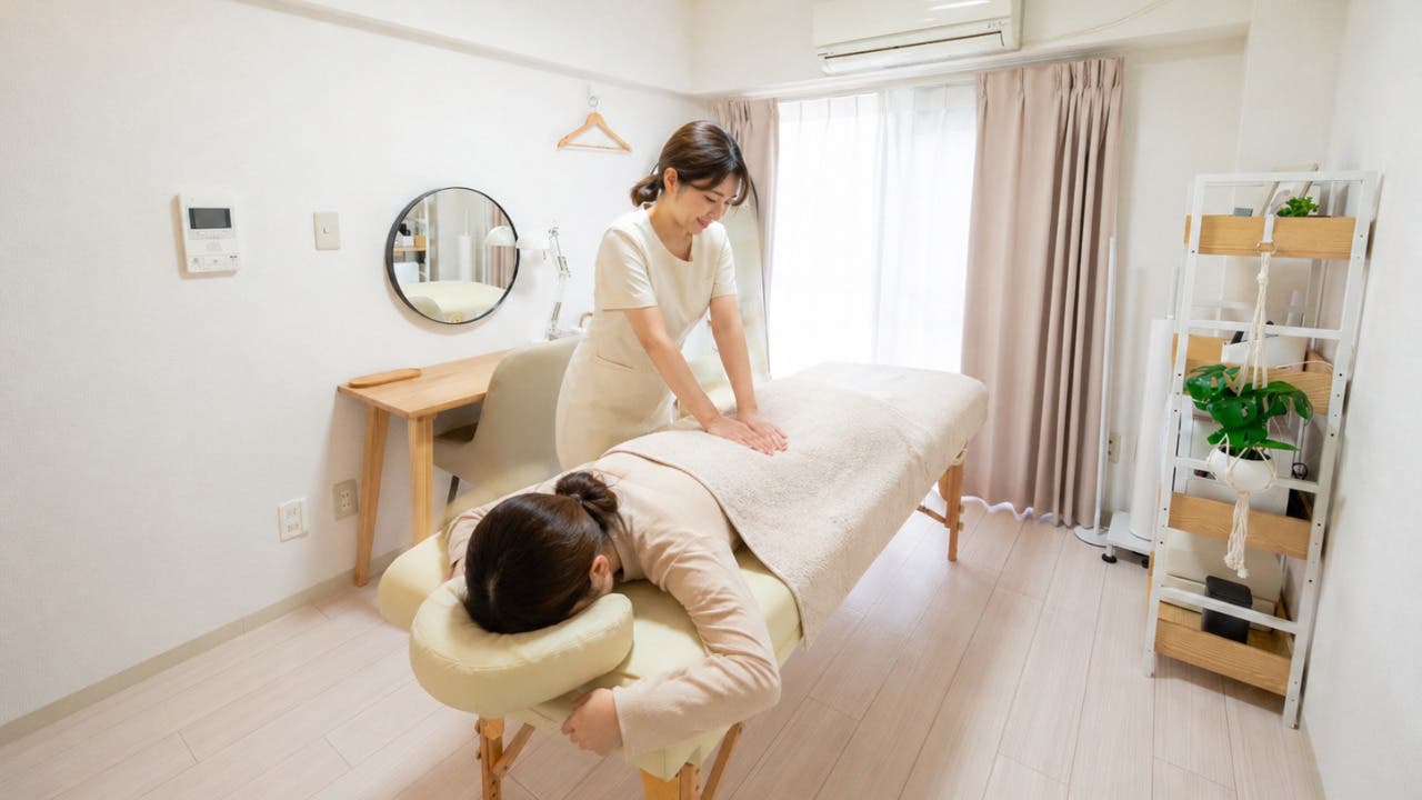 【✨OPEN記念15%OFF✨】三鷹駅3分｜施術がしやすい完全個室サロン🌿無料備品30種類以上の写真1