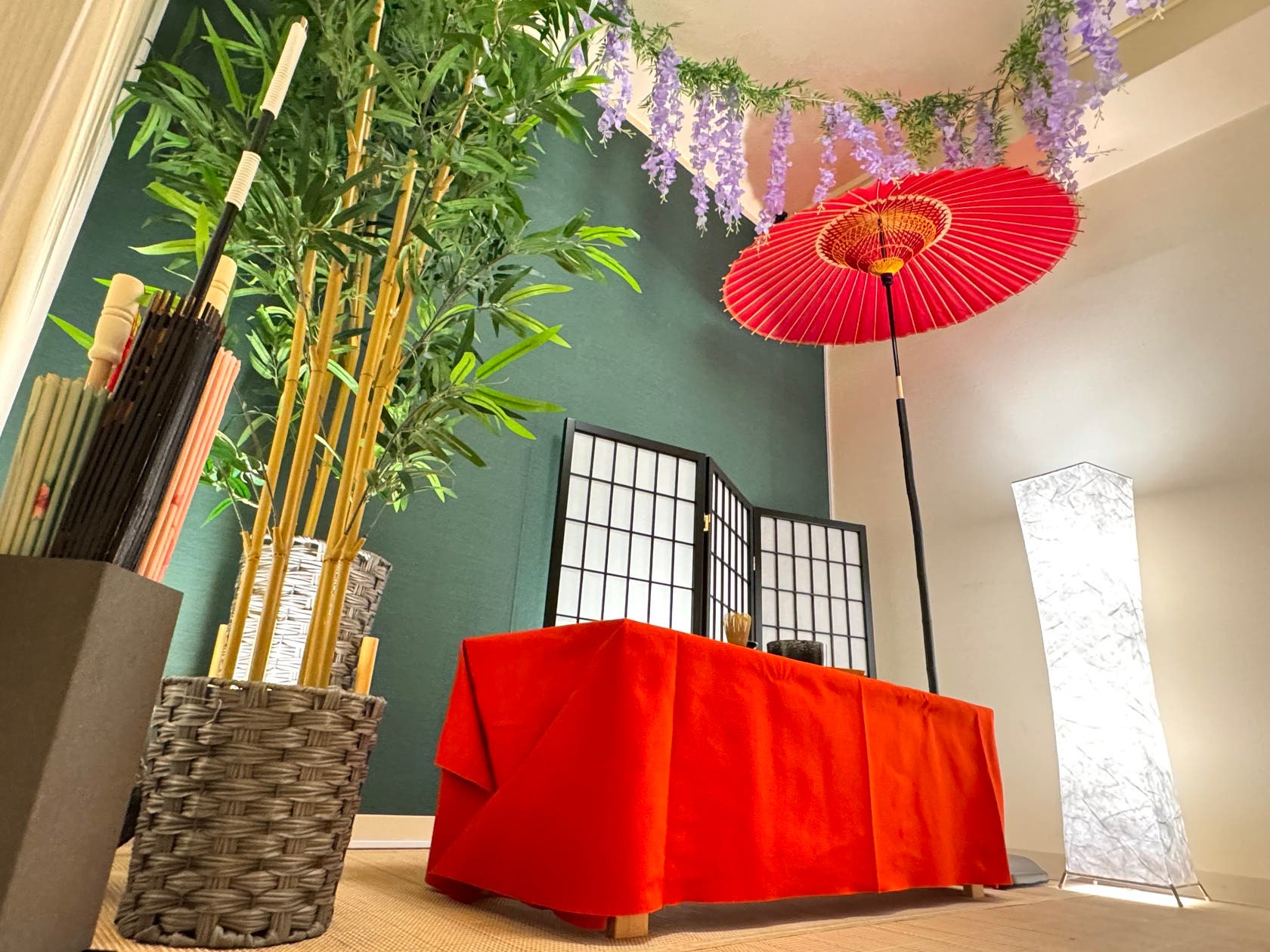🌿初夏限定🌿藤と紫陽花の和風空間🍃新緑映え和室×ミニ日本庭園🪭着物撮影👘コスプレ📸女子会🎉デート🥂浅草5分🏮の写真2