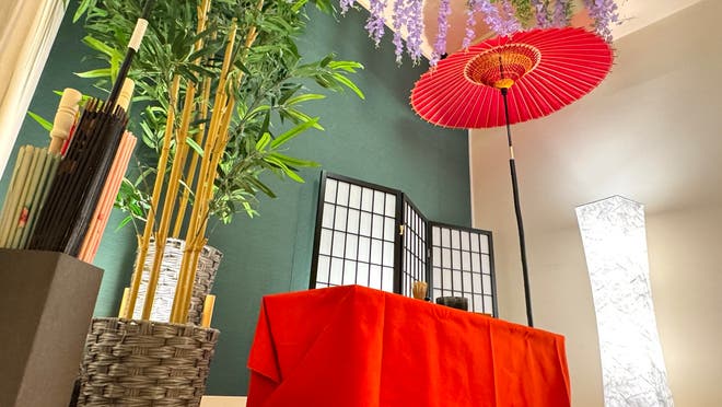 🌿初夏限定🌿藤と紫陽花の和風空間🍃新緑映え和室×ミニ日本庭園🪭着物撮影👘コスプレ📸女子会🎉デート🥂浅草5分🏮の写真2
