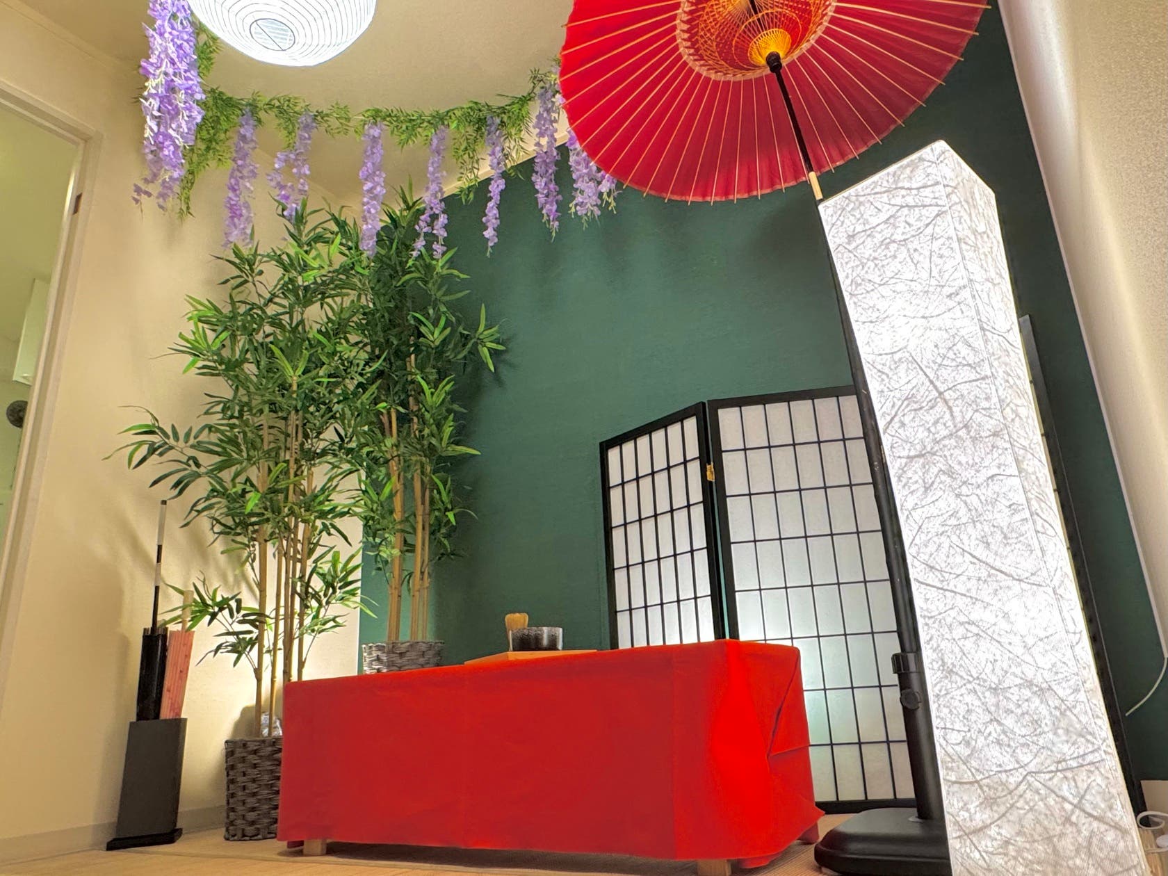 🌿初夏限定🌿藤と紫陽花の和風空間🍃新緑映え和室×ミニ日本庭園🪭着物撮影👘コスプレ📸女子会🎉デート🥂浅草5分🏮の写真6