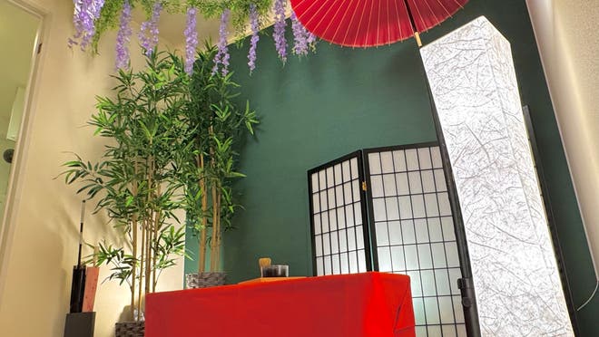🌿初夏限定🌿藤と紫陽花の和風空間🍃新緑映え和室×ミニ日本庭園🪭着物撮影👘コスプレ📸女子会🎉デート🥂浅草5分🏮の写真6