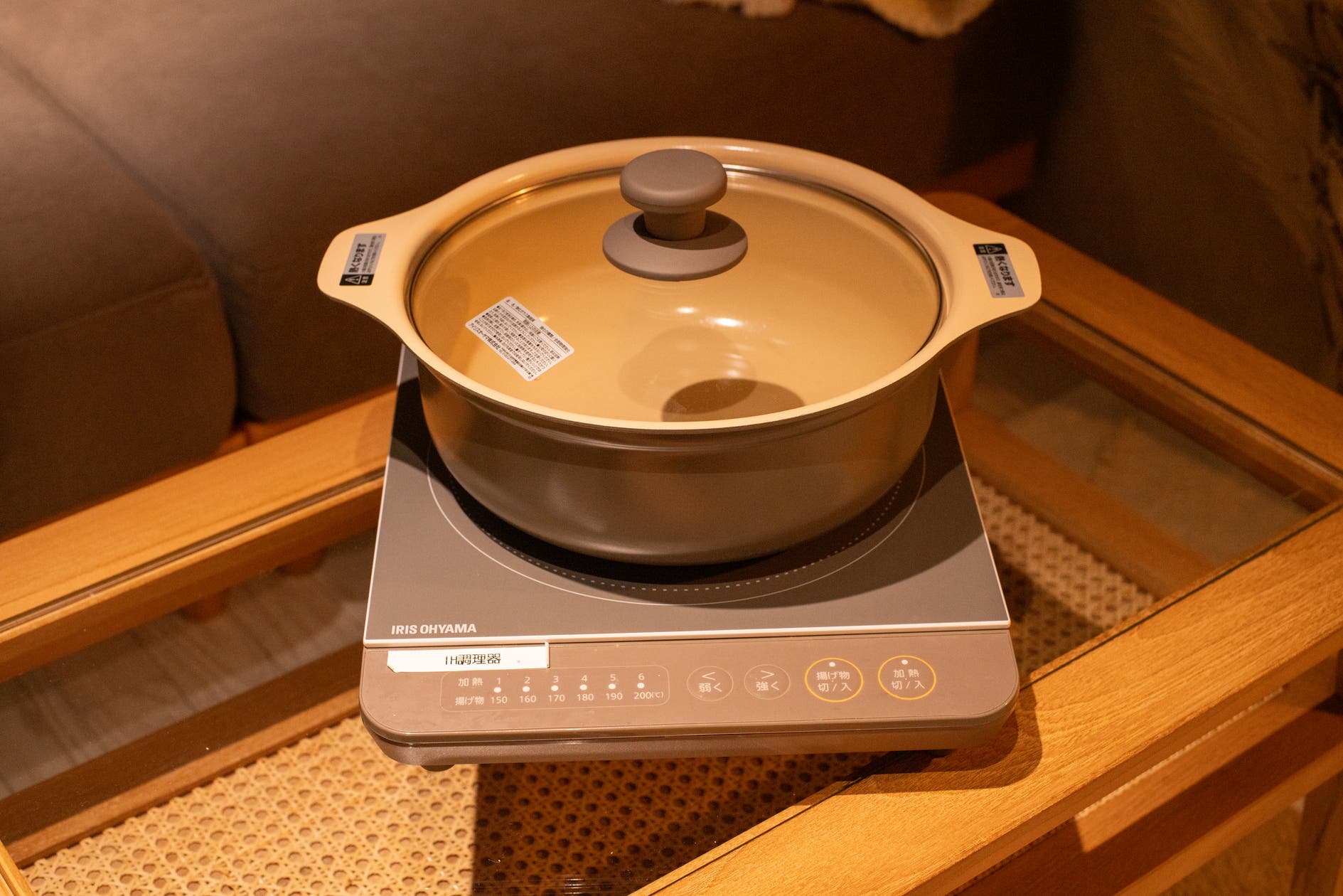 🍲卓上IHヒーターとお鍋セットの画像1