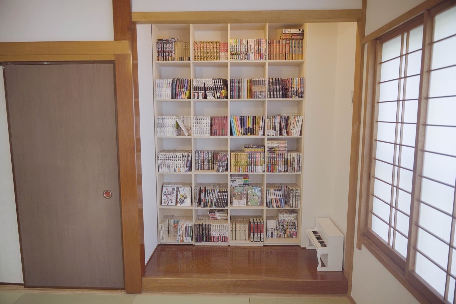 梅島駅から徒歩３分。マンガ本に囲まれた家のようなくつろぎ空間（子連れパーティー/講演会/ワークショップ/作業スペース）の写真13