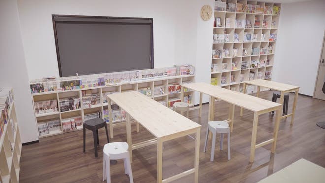 梅島駅から徒歩3分。マンガ本に囲まれた家のようなくつろぎ空間(子連れパーティー/講演会/ワークショップ/作業スペース)の写真17