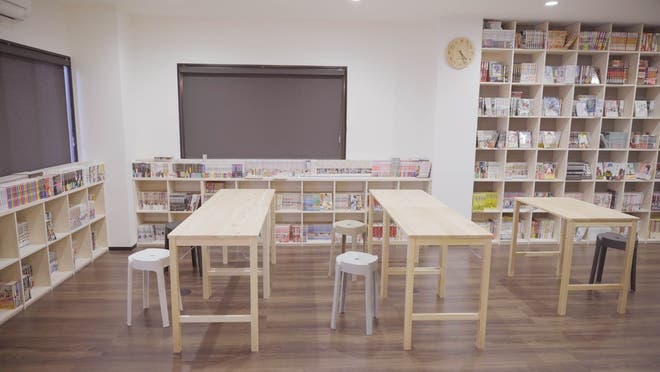 梅島駅から徒歩3分。マンガ本に囲まれた家のようなくつろぎ空間(子連れパーティー/講演会/ワークショップ/作業スペース)の写真18