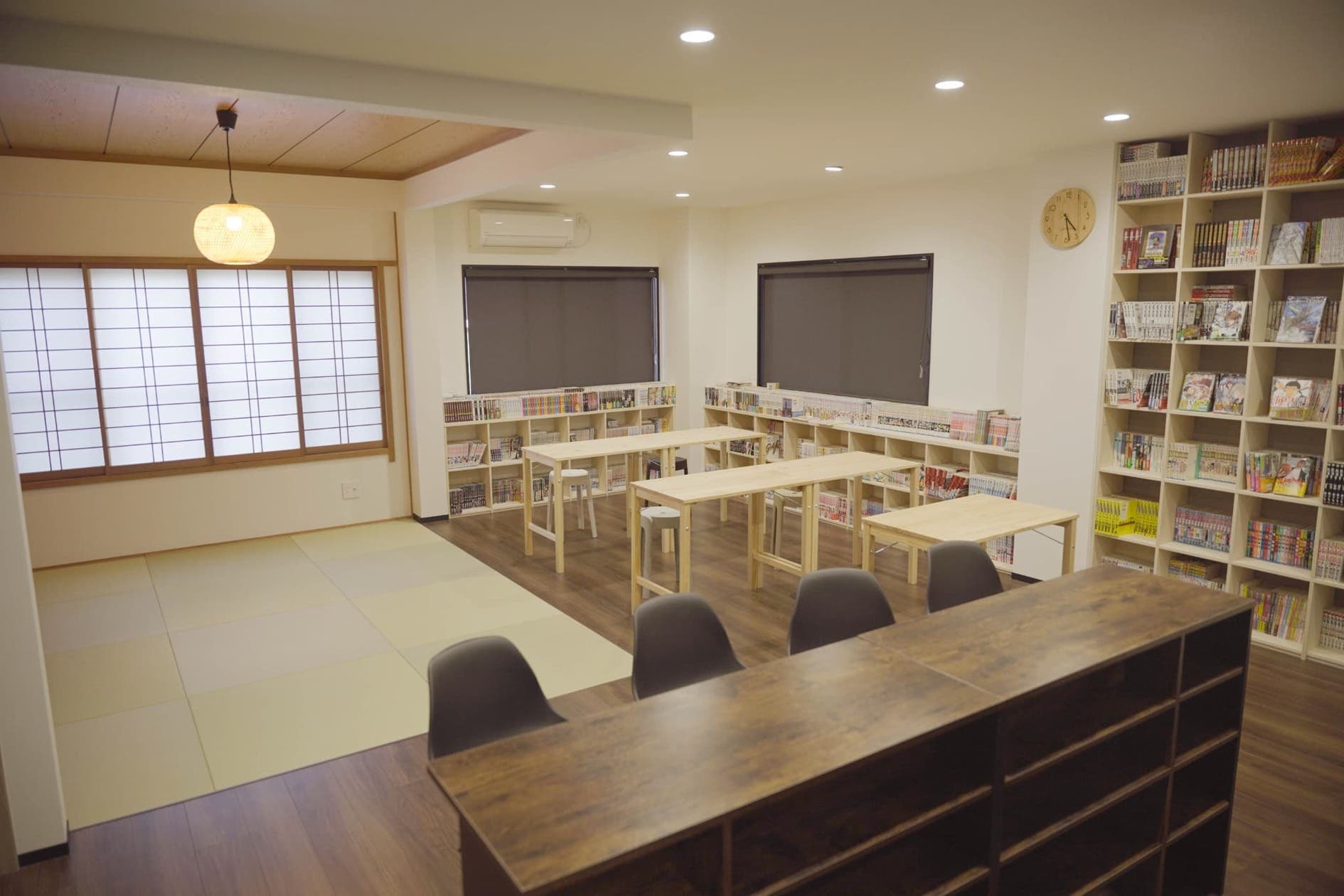 梅島駅から徒歩３分。マンガ本に囲まれた家のようなくつろぎ空間（子連れパーティー/講演会/ワークショップ/作業スペース）の写真20