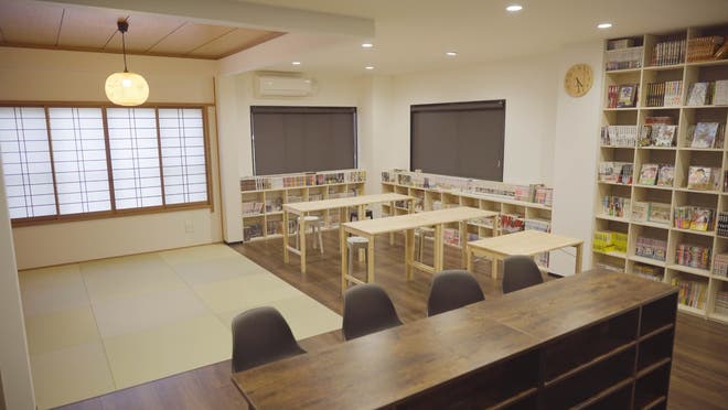 梅島駅から徒歩3分。マンガ本に囲まれた家のようなくつろぎ空間(子連れパーティー/講演会/ワークショップ/作業スペース)の写真20