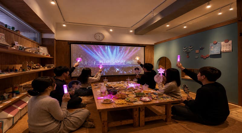推し活、スポーツ観戦、ママ会、誕生日会、撮影会、多世代利用ができるレンタルスペース（むすびばな）