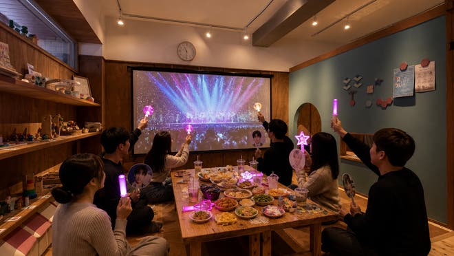 推し活、スポーツ観戦、ママ会、誕生日会、撮影会、多世代利用ができるレンタルスペース(むすびばな)の写真1