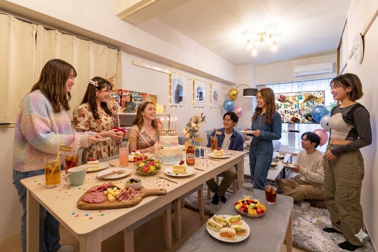 【伏見 2分】最大14名🎉歓送迎会🌸誕生日🎂推し活🎀女子会💄料理🍳ボドゲ🎲ゲーム🎮65型TV📺映画🎬の写真3