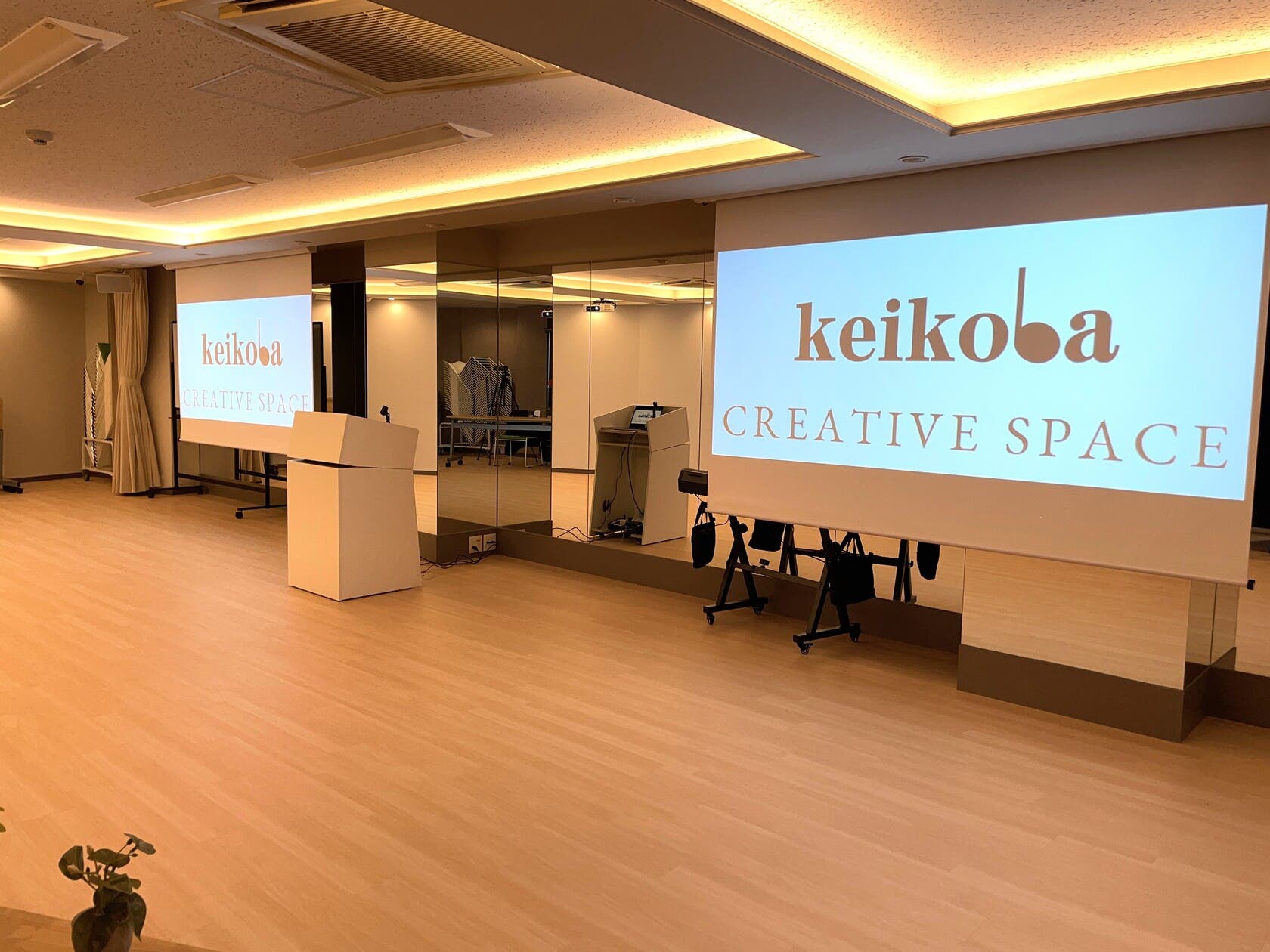 【Bst】飯田橋徒歩4分 最大44名！大スクリーン2台、防音、調光、備品0円、イベント、会議、セミナー、研修、講演、パーティーの写真15
