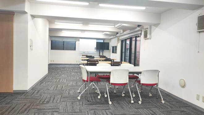 【大井町駅徒歩3分】完全個室広々80㎡ 貸会議室特★4k43インチディスプレイ・WIFI・ホワイトボード無料完備★の写真6