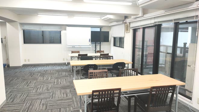 【大井町駅徒歩3分】完全個室広々80㎡ 貸会議室特★4k43インチディスプレイ・WIFI・ホワイトボード無料完備★の写真9