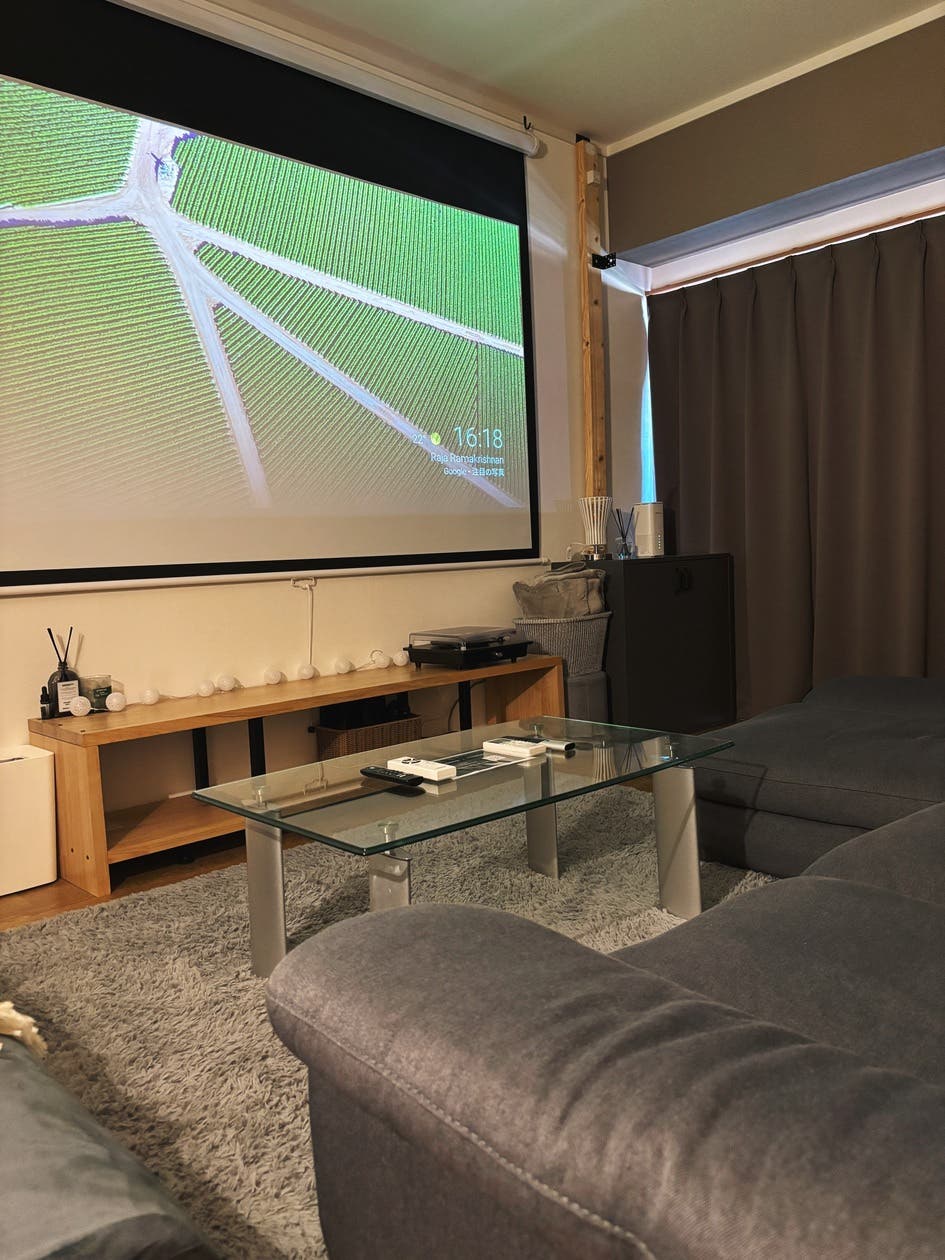 🎥120インチスクリーン🎥高崎駅繁華街すぐ近く♪プロジェクター付きレンタルスペース♪映画📽️ゲーム🎮を楽しもう♪の写真1
