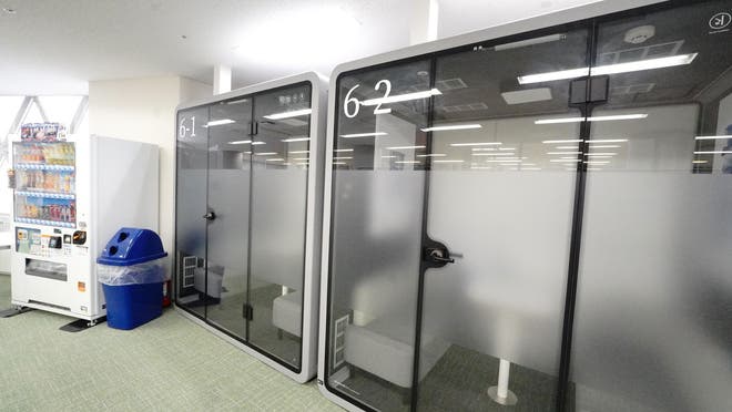 <AI VILLAGE SHIBUYA 4名用ブース6-1>渋谷駅徒歩6分コワーキングスペース✨光回線Wi-Fi📶電源🔌の写真3