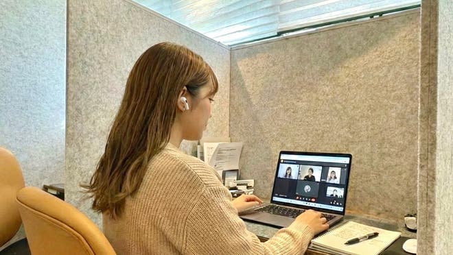 【当日予約可】梅田 三宮間で六甲駅1分。WEB会議・zoomスペースの写真1