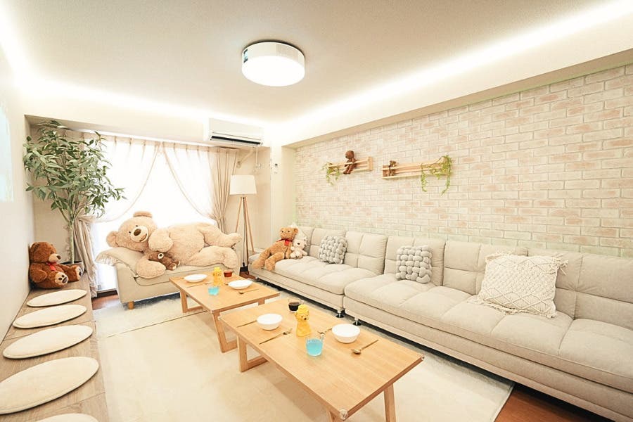 【推し活・女子会に🧸】映え写真が撮れるクマ部屋✨歓送迎会✨ママ会✨オフ会✨の写真1