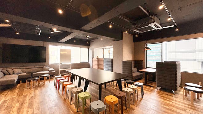 【浜町1分/人形町6分】最大50名/無料Wifi/会議・撮影・懇親会・推し会・女子会・ボドゲ等!アルコール飲食持込無料🍷の写真1