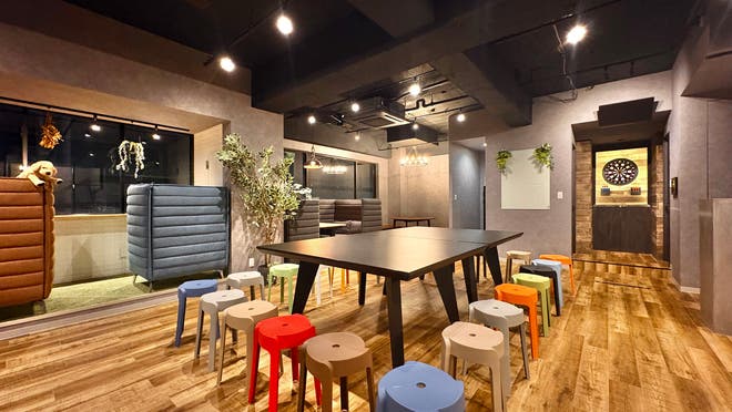 【浜町1分/人形町6分】最大50名/無料Wifi/会議・撮影・懇親会・推し会・女子会・ボドゲ等!アルコール飲食持込無料🍷の写真3