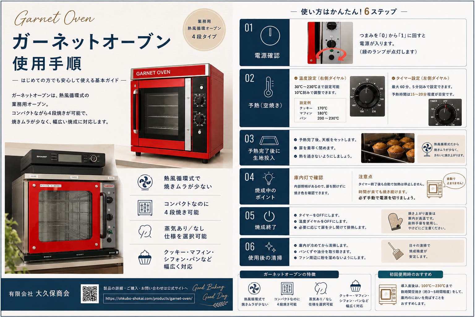 新店舗🎉リノスペkitchen麹町🍳ブリティッシュレトロ空間｜パンやお菓子作り◎ガーネットオーブン完備の写真17