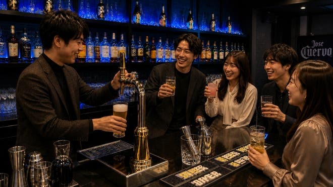 BAR完全貸切/セルフ飲み放題880円/カラオケ・ダーツ無料/結婚式2次会/誕生日会/Bar TK 心斎橋の写真10